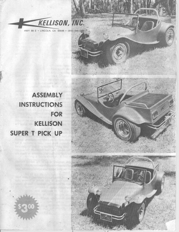 Dune Buggy and Kit Car Instructions. – Tj Kustoms